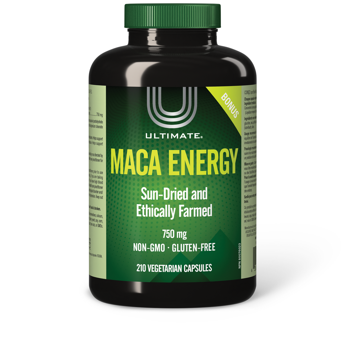 MACA ENERGY 750 MG 210 CAPS ULTIMATE – Ave Maria Health
