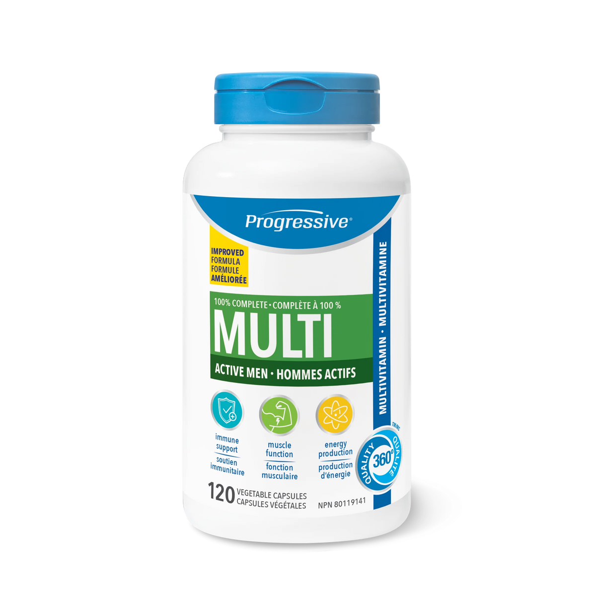 MULTI ACTIVE MEN 120 CAPS PROGRESSIVE – Ave Maria Health