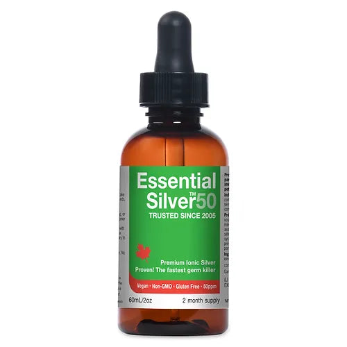 ESSENTIAL SILVER 50 PPM 60 ML JARDINE NATURALS – Ave Maria Health