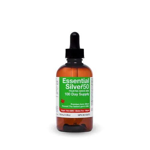 ESSENTIAL SILVER 50 PPM 100 ML JARDINE NATURALS – Ave Maria Health
