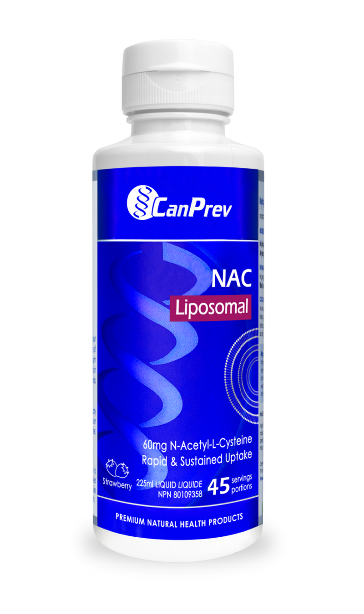 NAC LIPOSOMAL STRAWBERRY 60 MG 225 ML CANPREV – Ave Maria Health