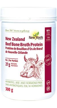 NEW ZEALAND BEEF BONE BROTH PROTEIN 300 G NEW ROOTS – Ave Maria Health