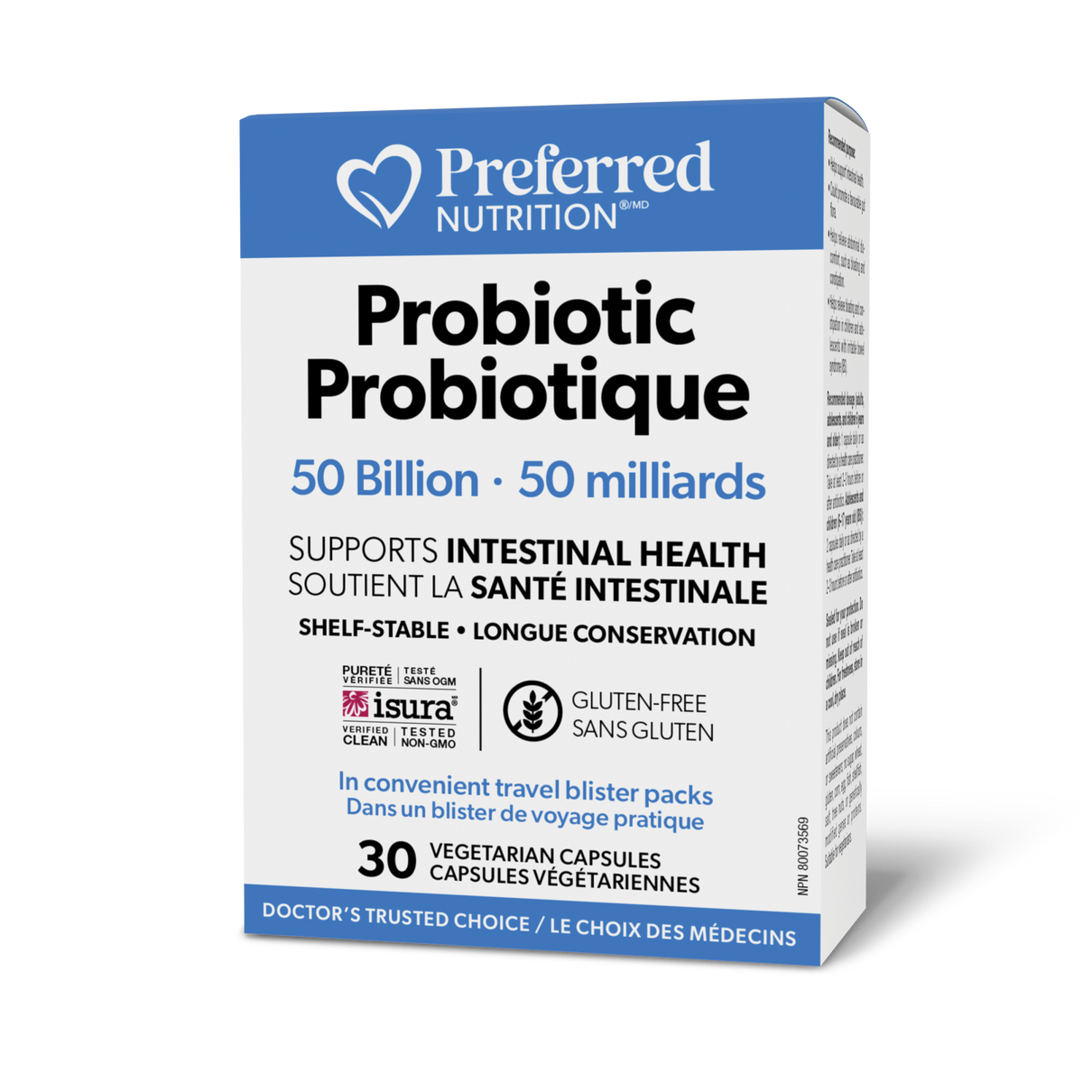 PROBIOTIC 50 BILLION 30 CAPS PREFERRED NUTRITION – Ave Maria Health