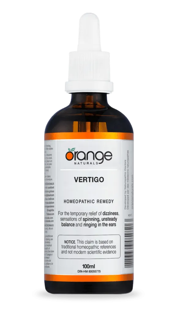 VERTIGO REMEDY 100 ML ORANGE NATURALS – Ave Maria Health