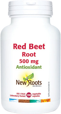 RED BEET ROOT 500 MG 100 CAPS NEW ROOTS – Ave Maria Health