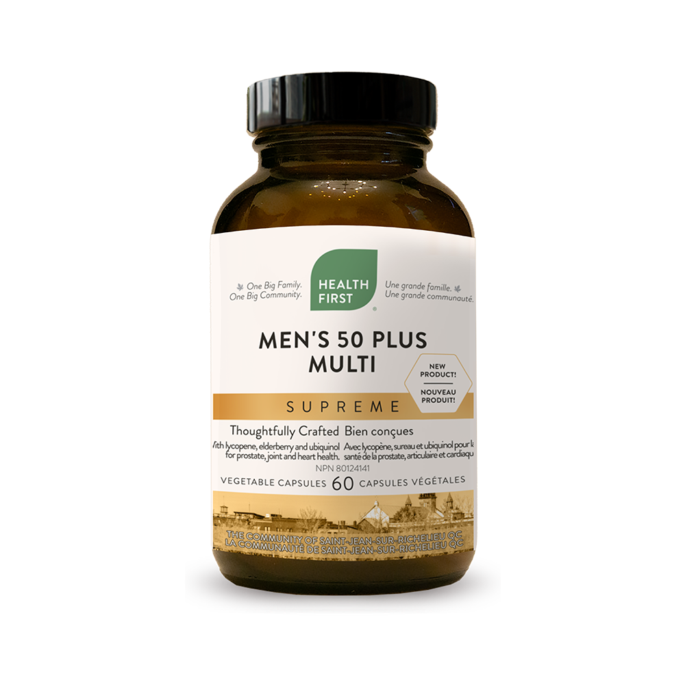 MEN'S 50 PLUS MULTI SUPREME 60 CAPS HEALTH FIRST – Ave Maria Health
