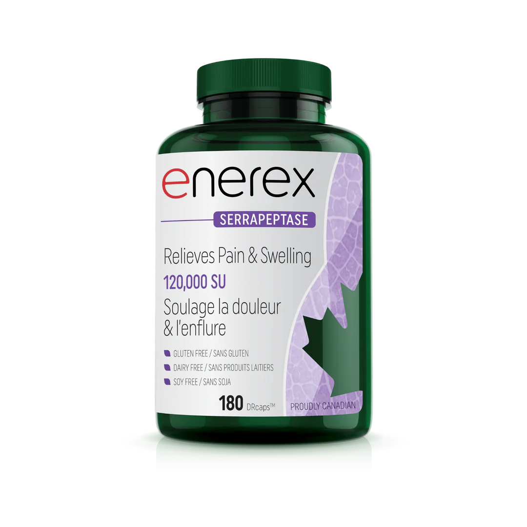 SERRAPEPTASE 120000 IU 180 CAPS ENEREX – Ave Maria Health