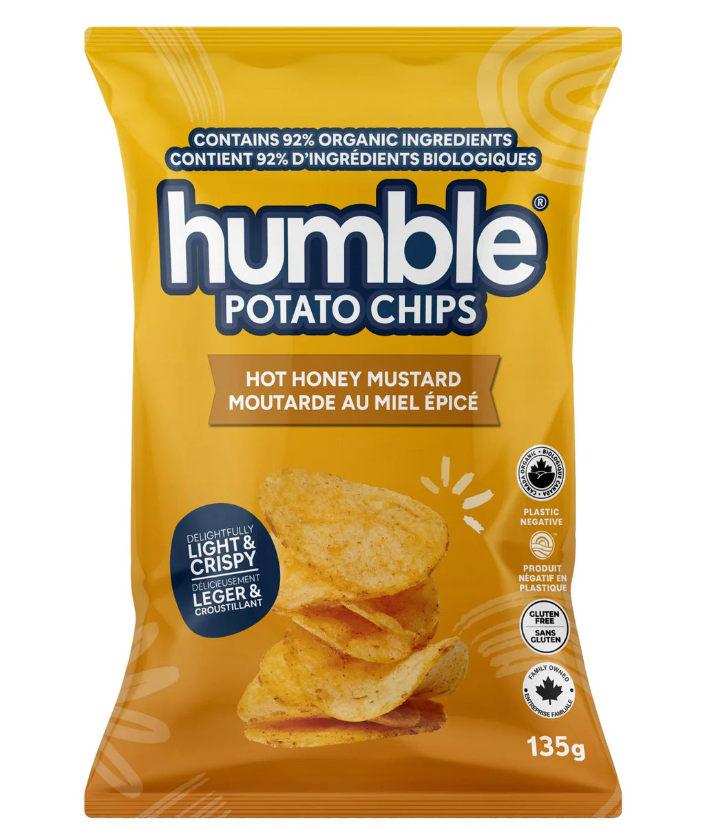 HONEY MUSTARD POTATO CHIPS ORGANIC 135G HUMBLE POTATO CHIPS – Ave Maria ...