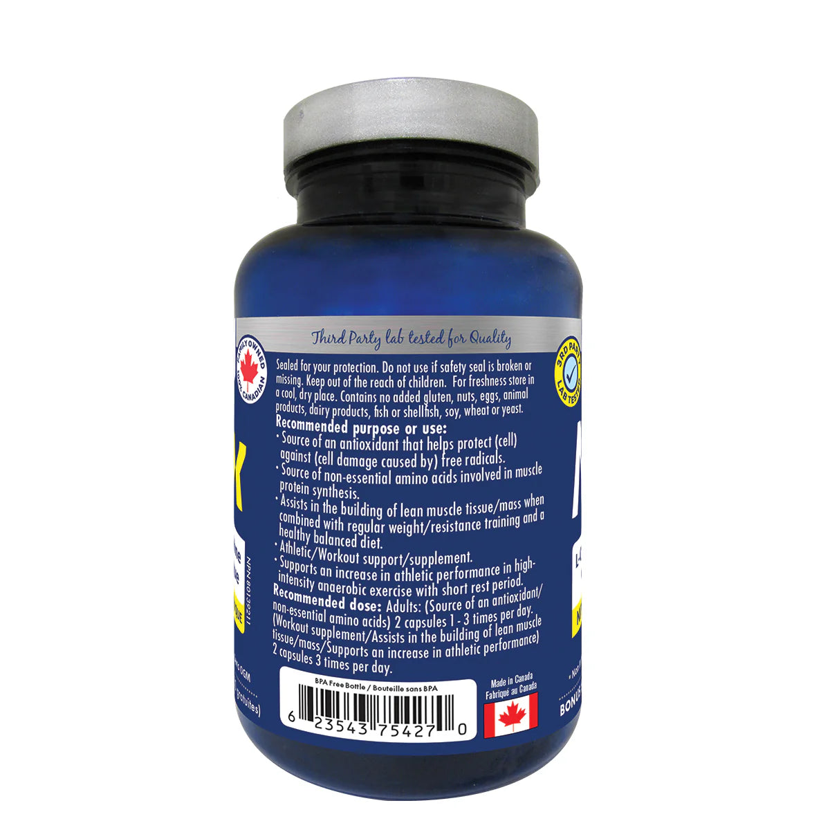 NOX NITRIC OXIDE BOOSTER 90 CAPS NAKA – Ave Maria Health
