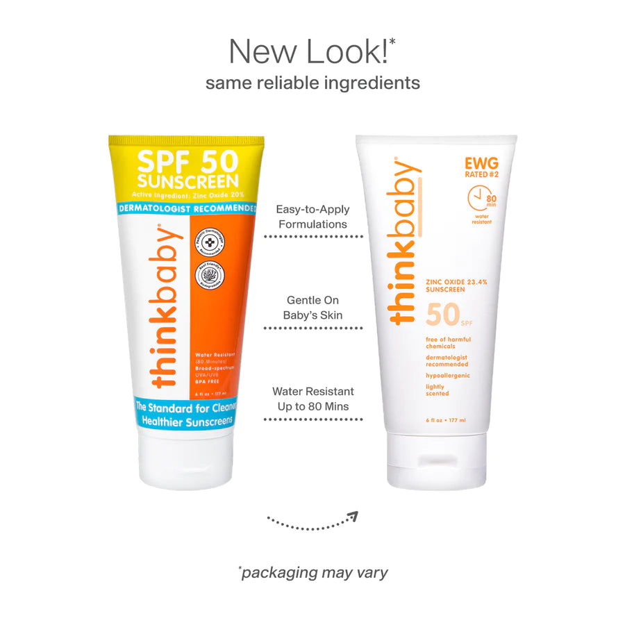 SUNSCREEN SPF 50 177 ML THINKBABY – Ave Maria Health