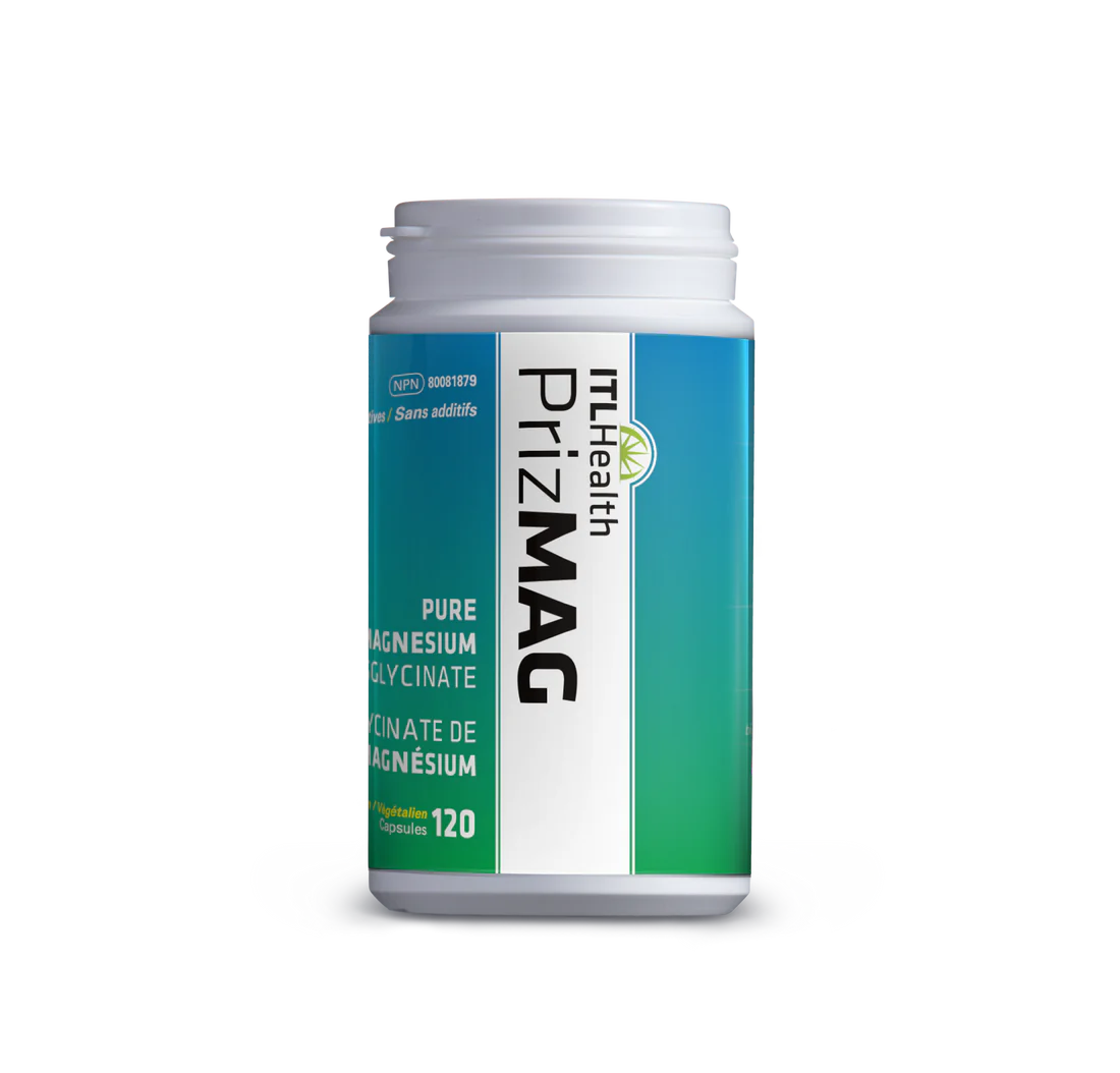 PRIZMAG PURE MAGNESIUM BISGLYCINATE 120 CAPS ITLHEALTH – Ave Maria Health