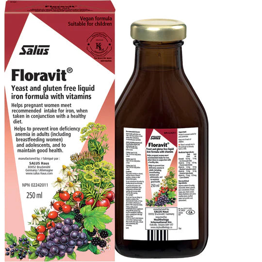 FLORAVIT FORMULA YEAST FREE 250 ML SALUS – Ave Maria Health