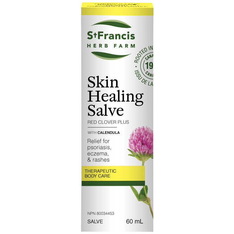 SKIN HEALING SALVE RED CLOVER PLUS 60 ML ST. FRANCIS – Ave Maria Health