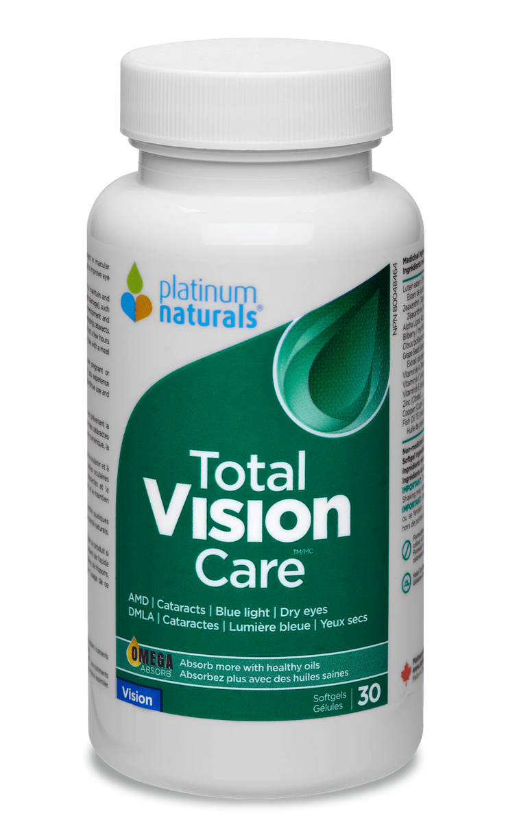 TOTAL VISION CARE 30 GELS PLATINUM NATURALS – Ave Maria Health