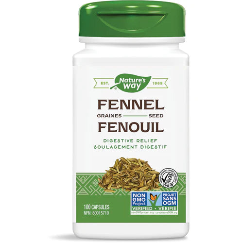 FENNEL SEED 480 MG 100 CAPS NATURE'S WAY – Ave Maria Health