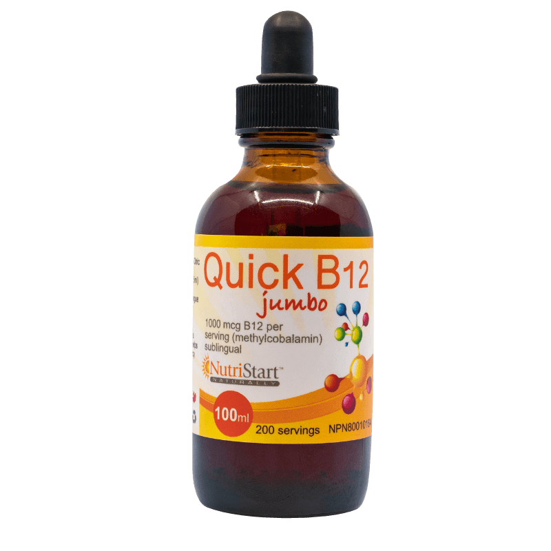 QUICK B12 JUMBO 1000 MCG 100 ML NUTRISTART – Ave Maria Health