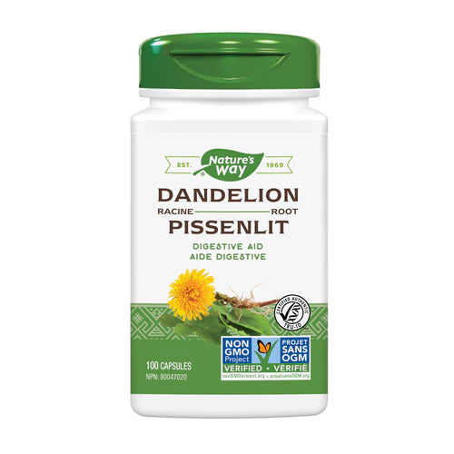 DANDELION 525 MG 100 CAPS NATURE'S WAY – Ave Maria Health